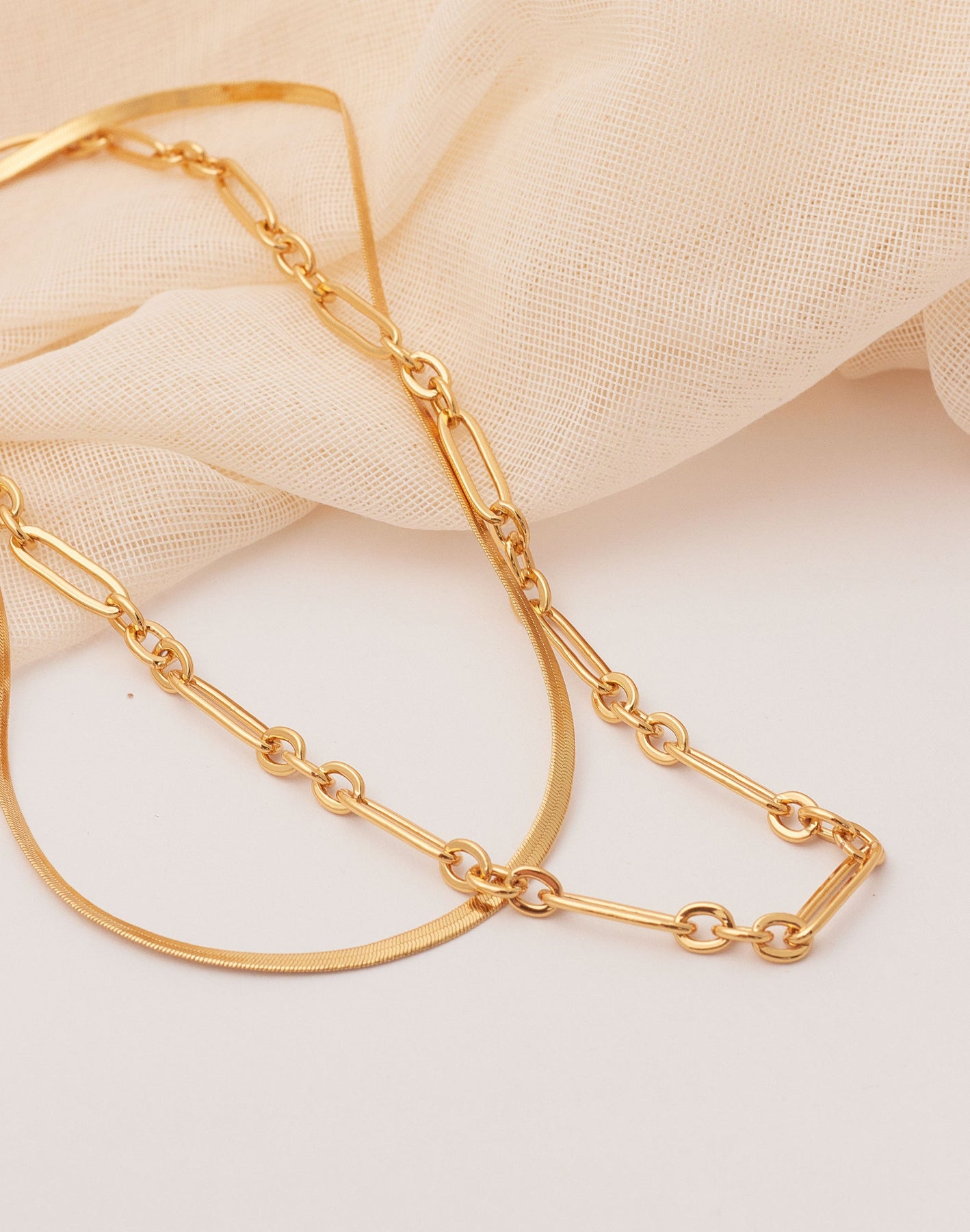 Set de 2 Collares Rotterdam | Mayoristas Entrelazos– Entrelazos Mayoristas