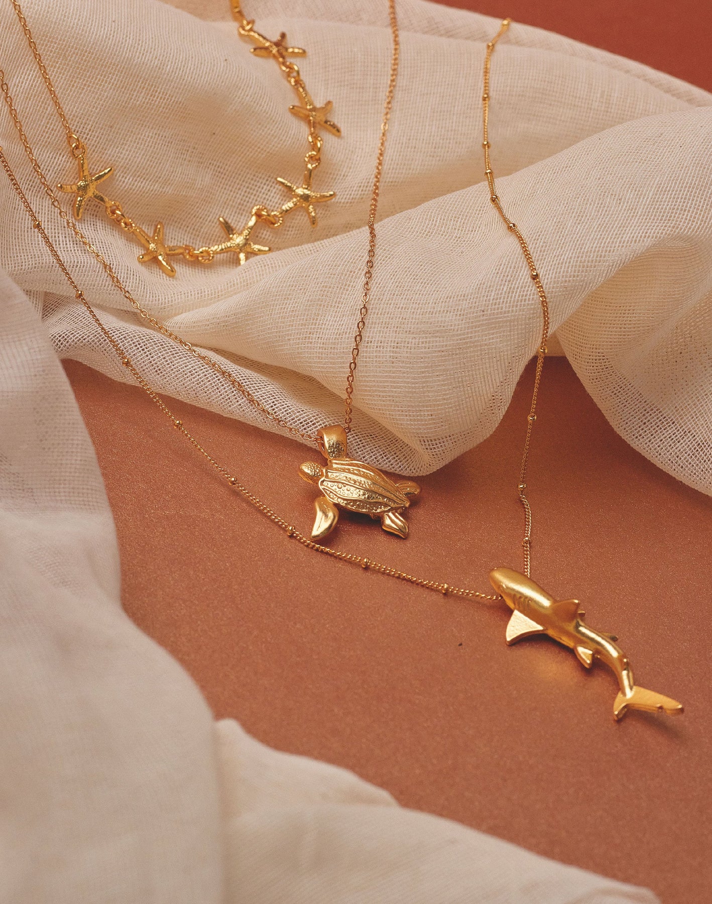 Set de 3 Collares Underwater | Mayoristas Entrelazos– Entrelazos Mayoristas